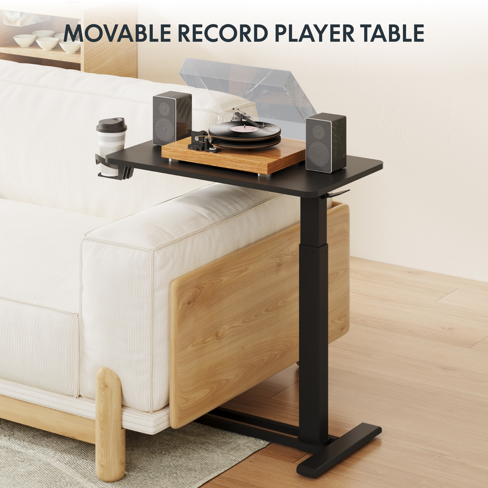 Height Adjustable Overbed Table | Flexispot